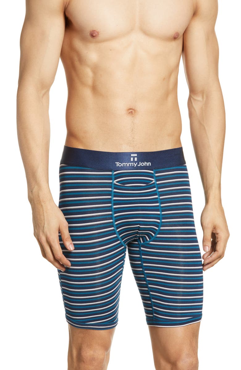 Tommy John Second Skin Donnie Stripe Boxer Briefs | Nordstrom