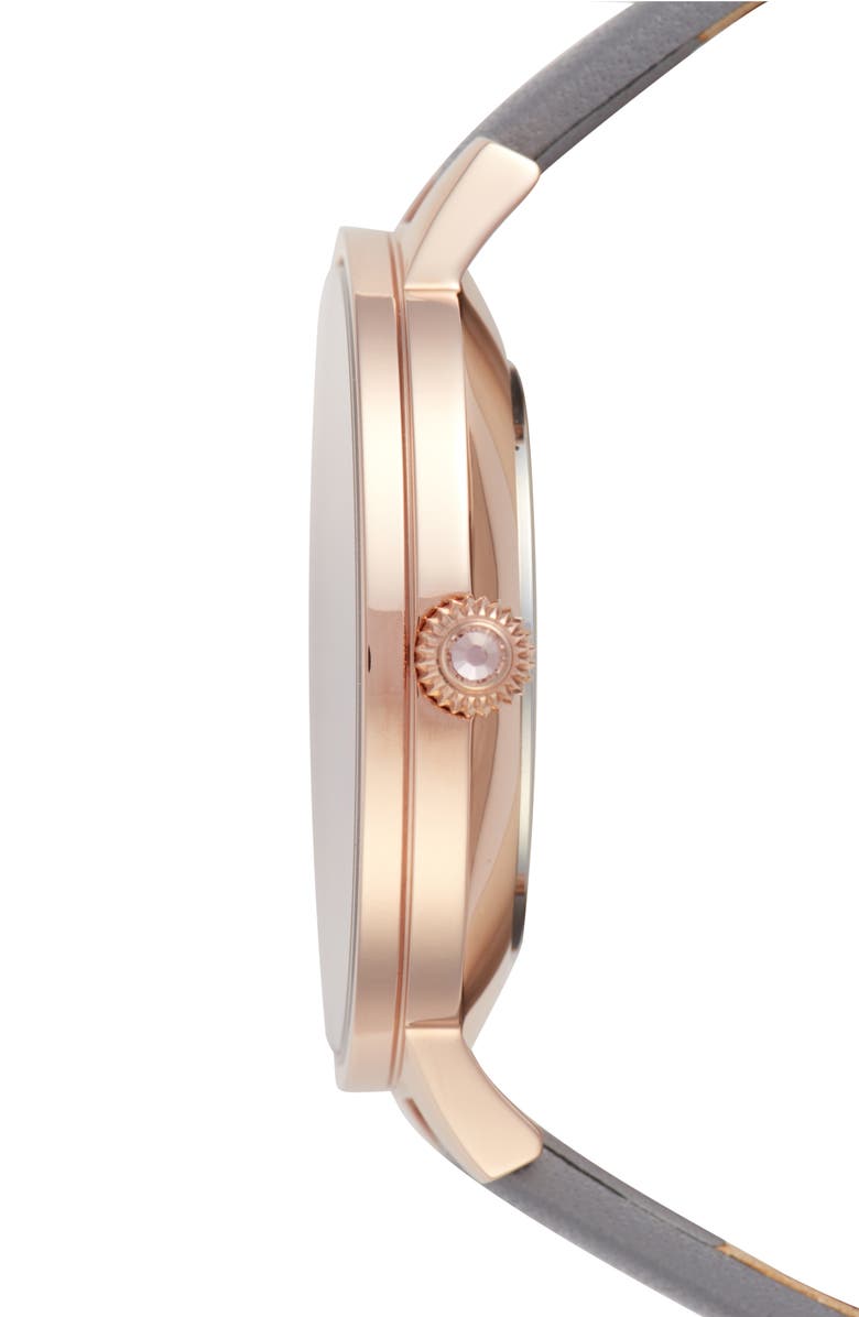 Ted Baker London Kate Leather Strap Watch, 36mm | Nordstromrack
