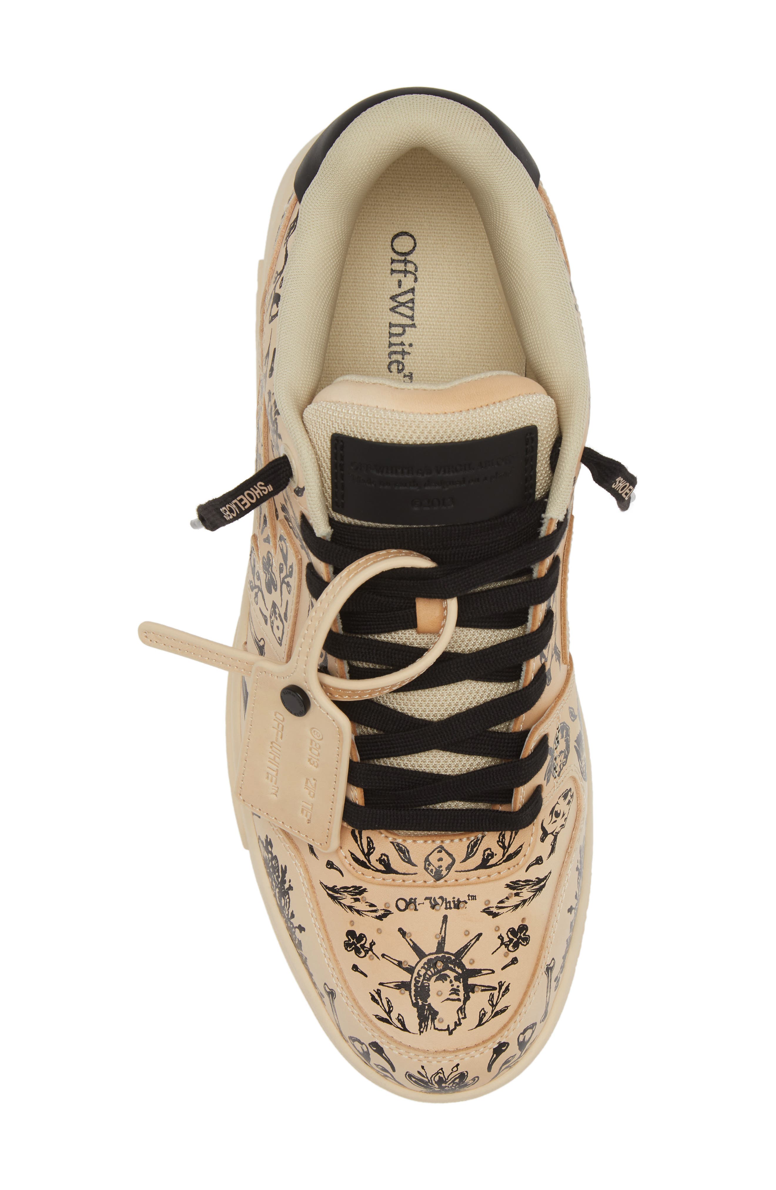 Off-White Out Of Office Leather Low Top Sneaker (Men) | Nordstromrack