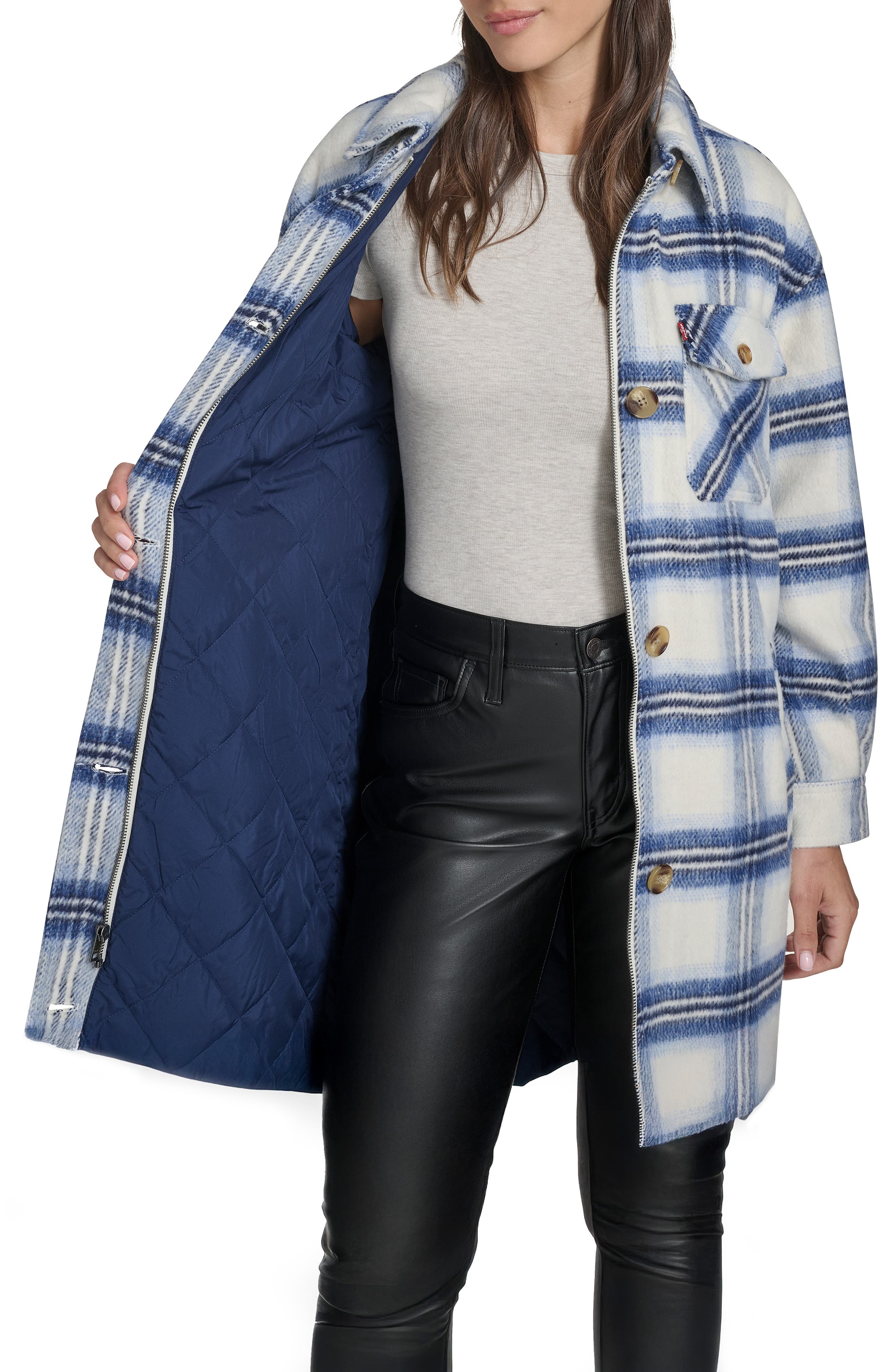 Levi's Longline Shacket | Nordstromrack
