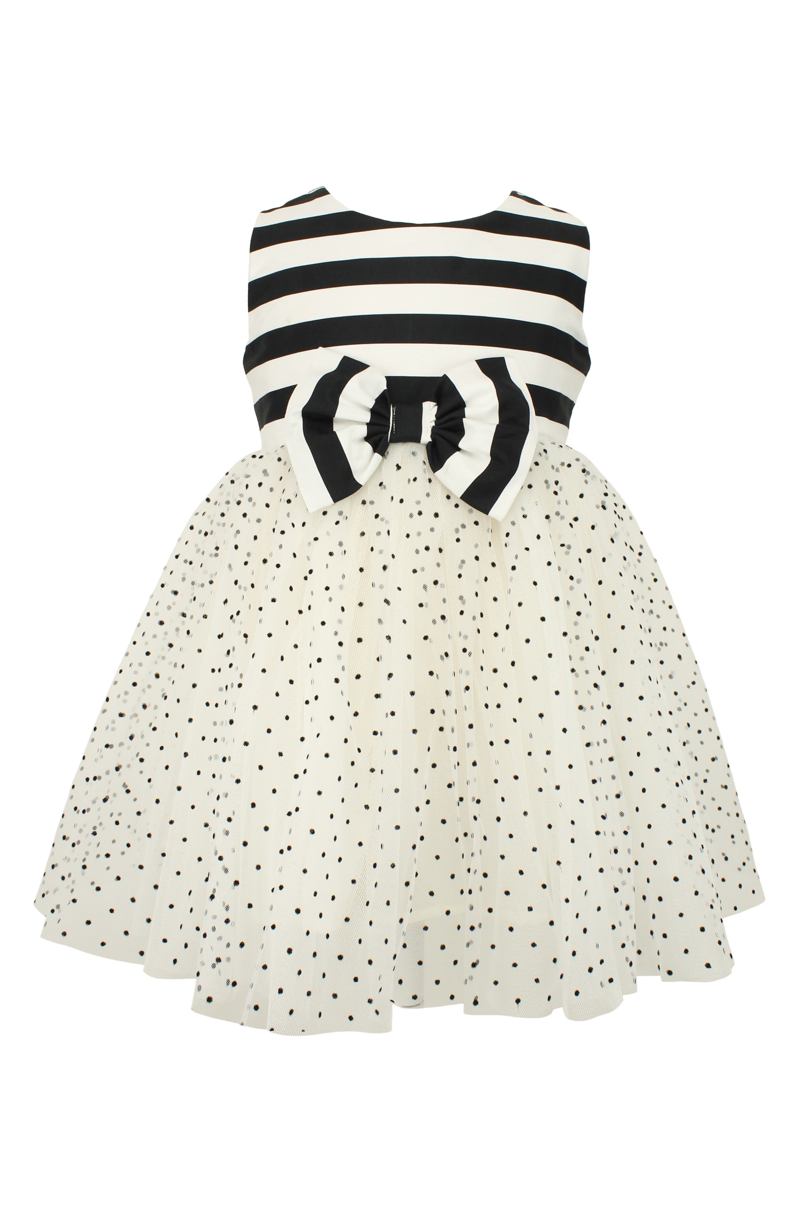 Popatu Pattern Bow Tulle Dress | Nordstrom