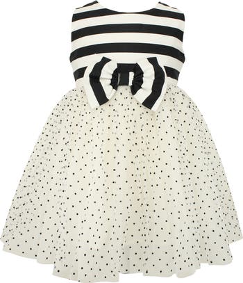 Popatu Pattern Bow Tulle Dress | Nordstrom