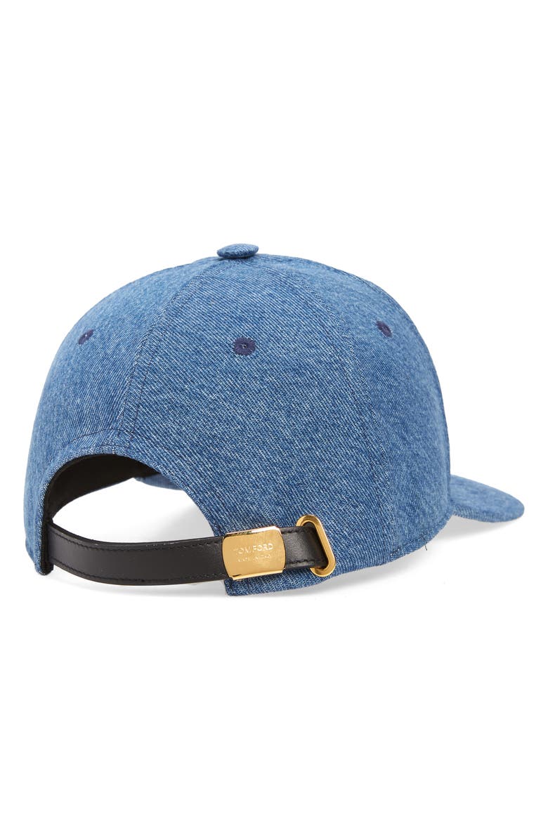 TOM FORD TF Logo Denim Baseball Cap | Nordstromrack