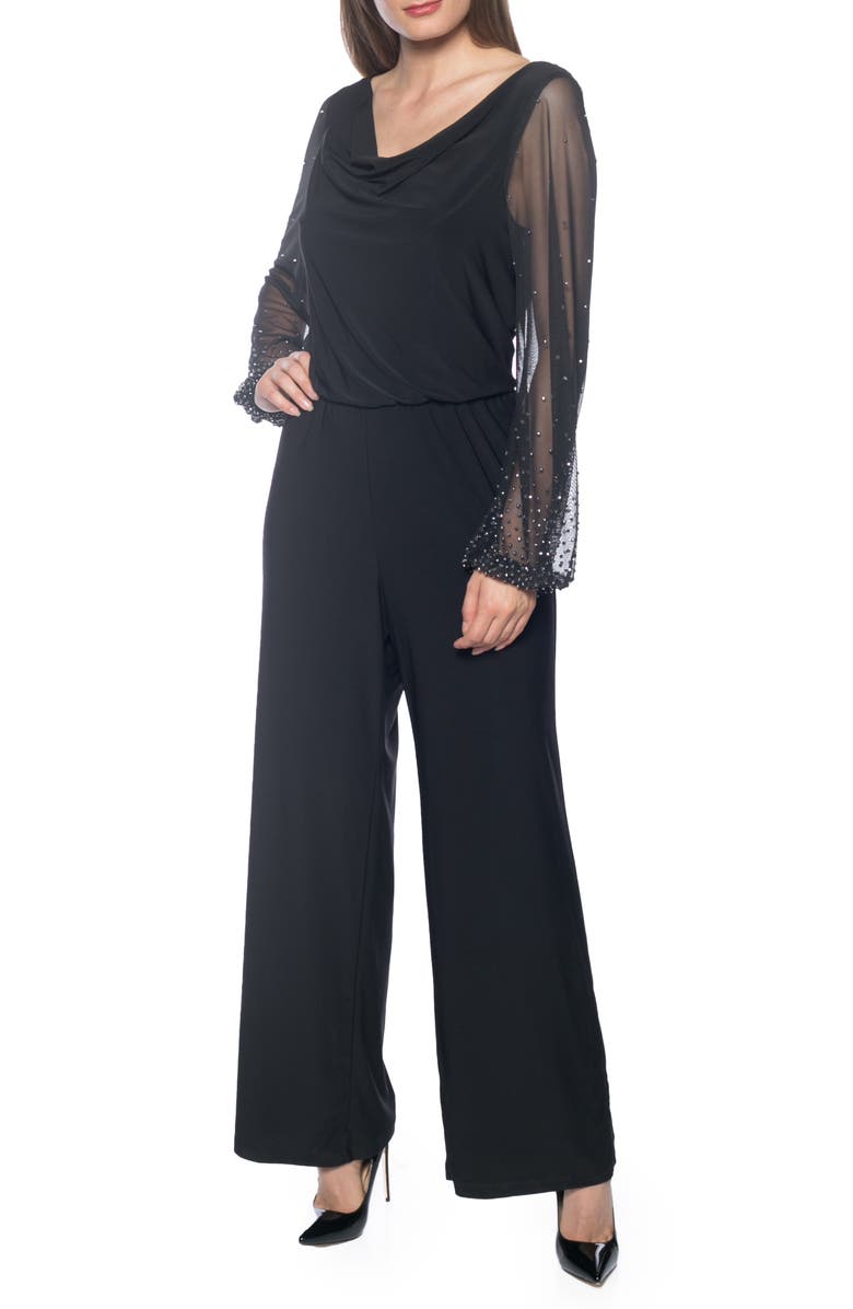 Marina Cowl-neck Beaded Jumpsuit | Nordstromrack