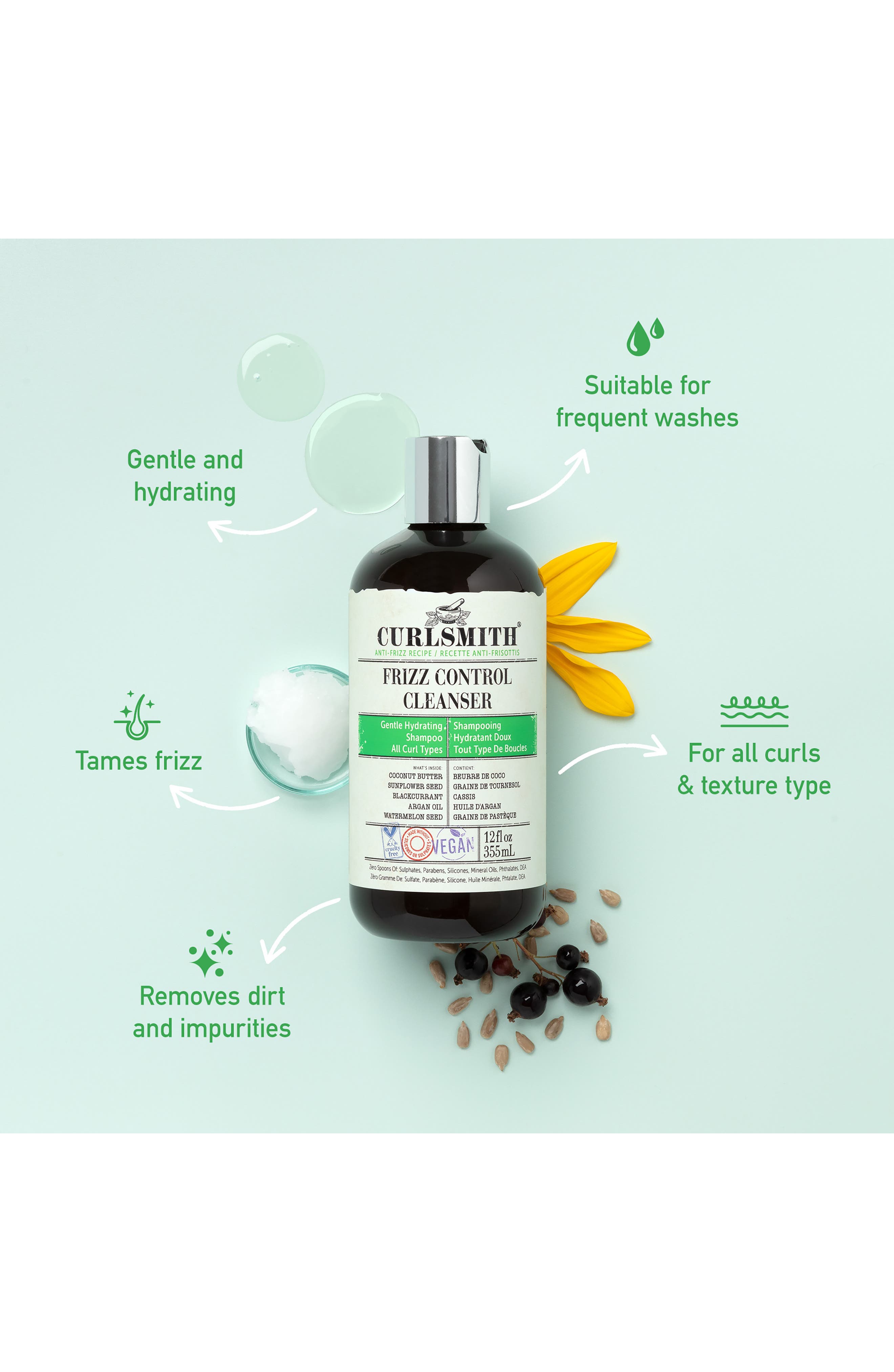 CURLSMITH Frizz Control Cleanser | Nordstromrack