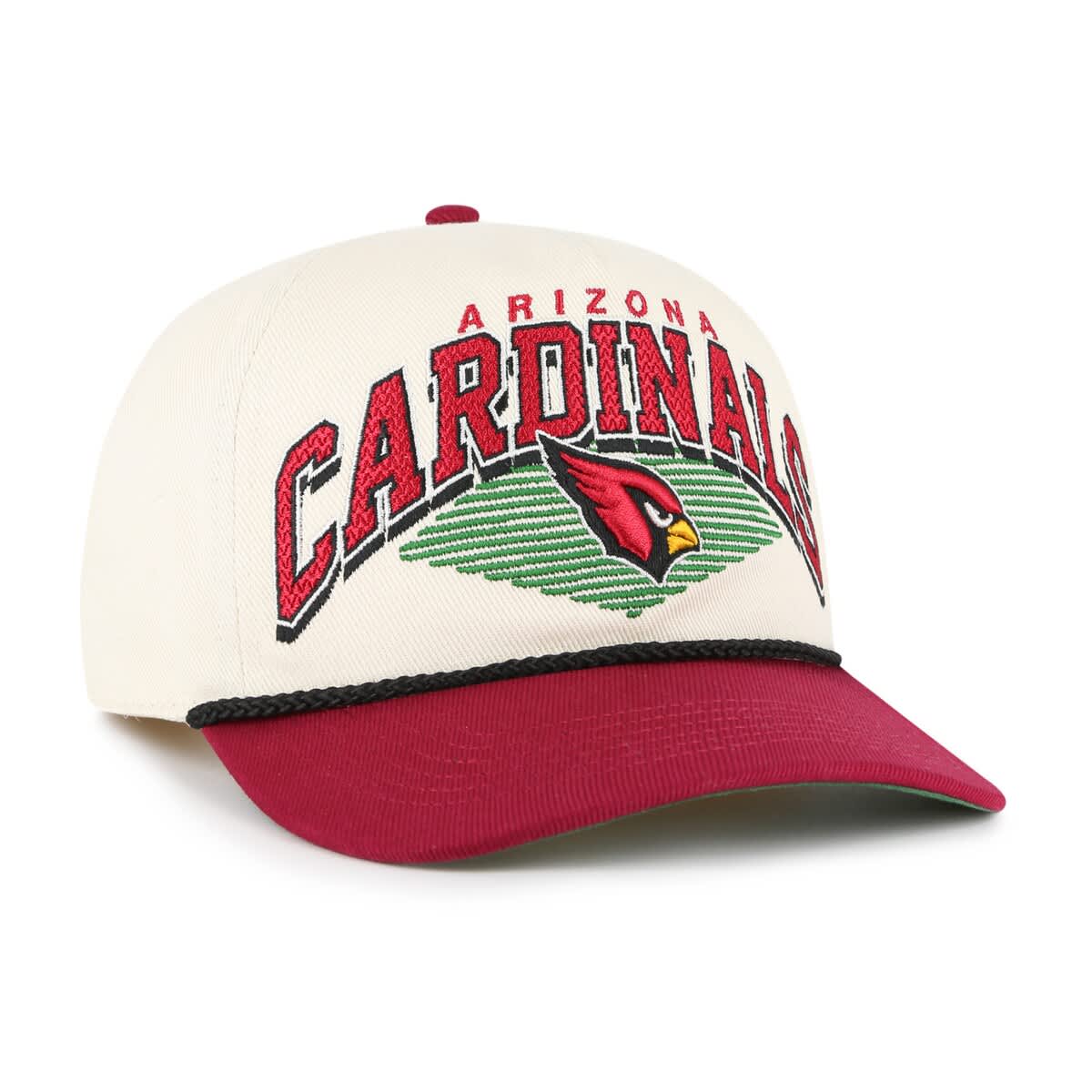 Men's '47 Cream Arizona Cardinals Pomona Rope Hitch Adjustable Hat (Men ...