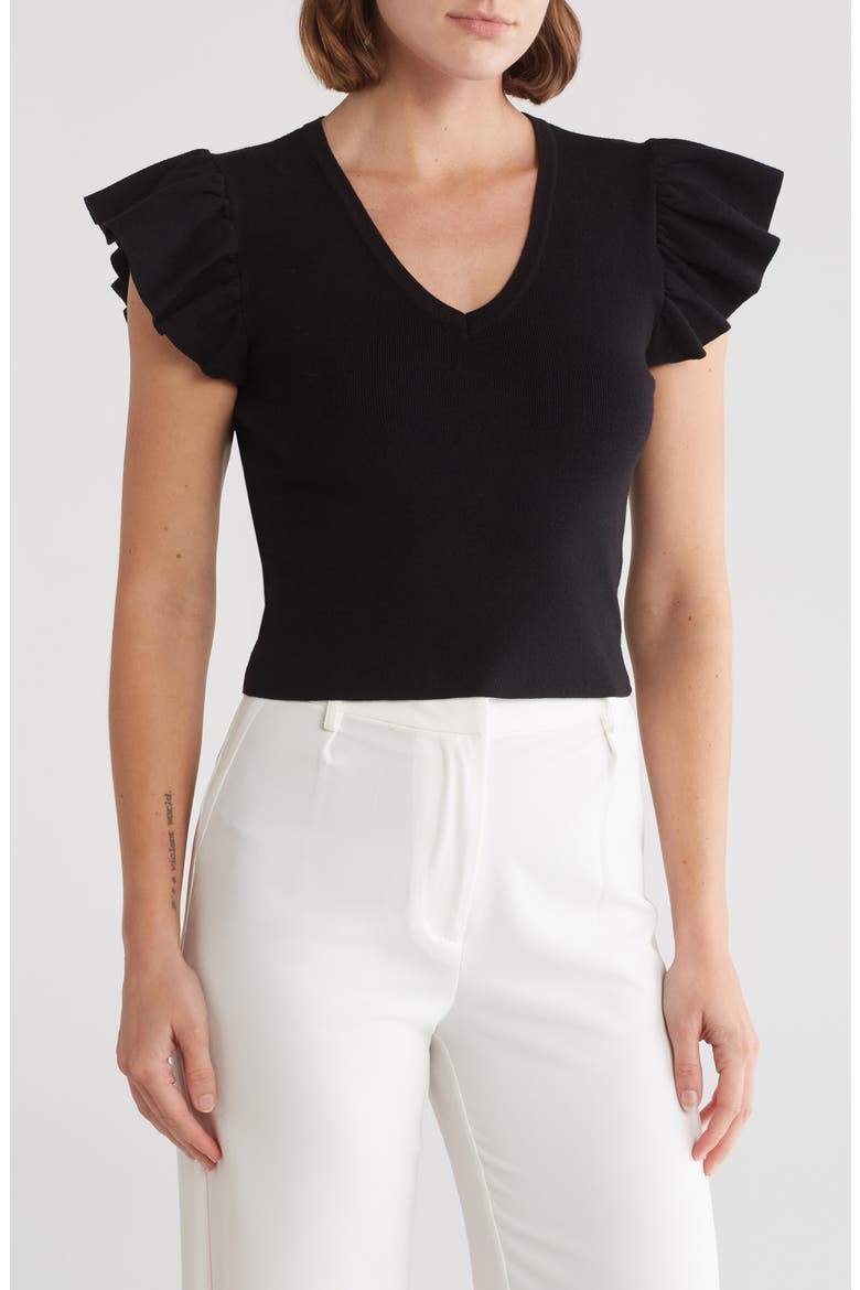 Orion Flutter Sleeve Sweater (Women) | Nordstromrack