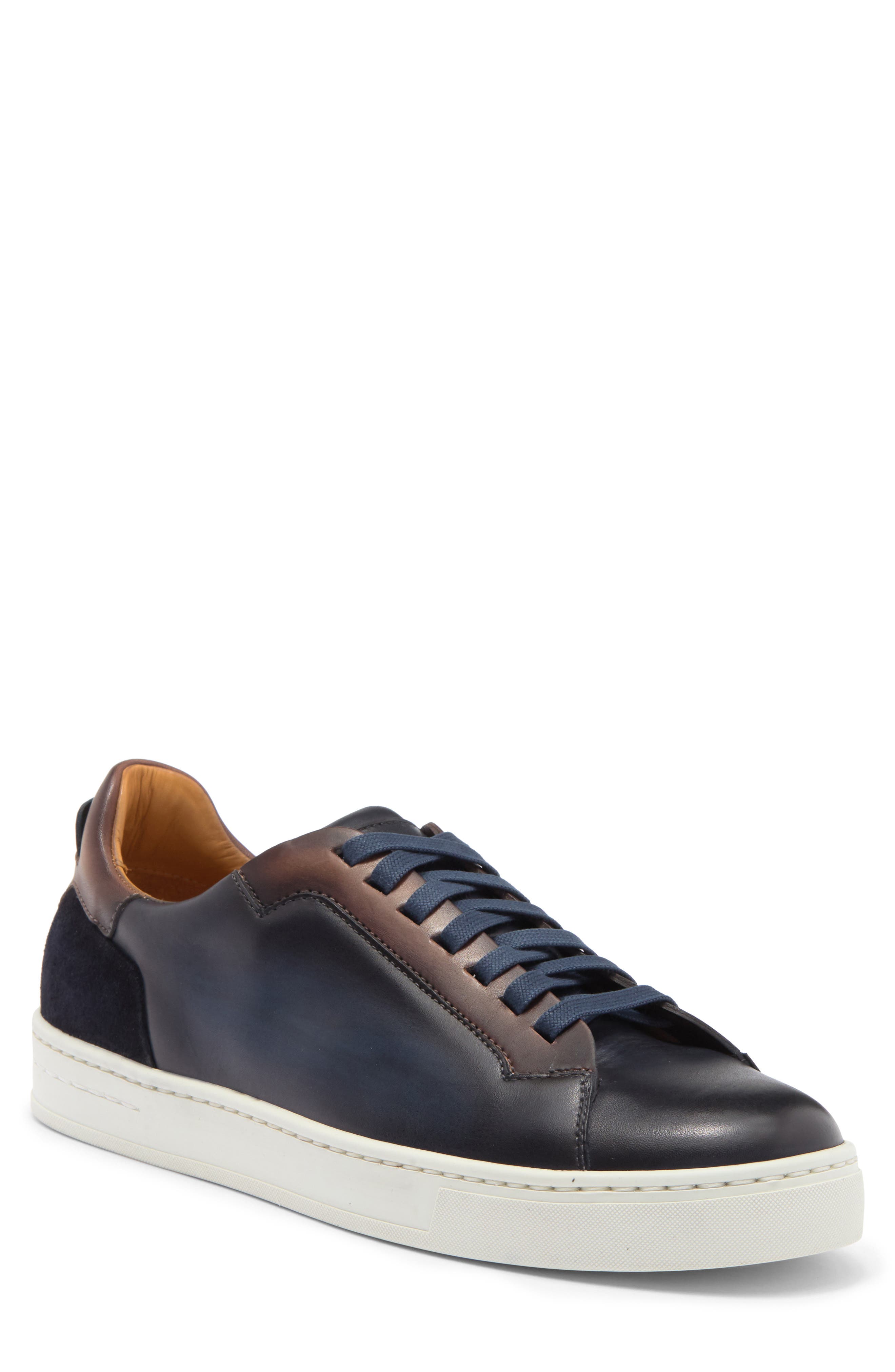 Magnanni Water Resistant Leather Sneaker (Men) | Nordstromrack