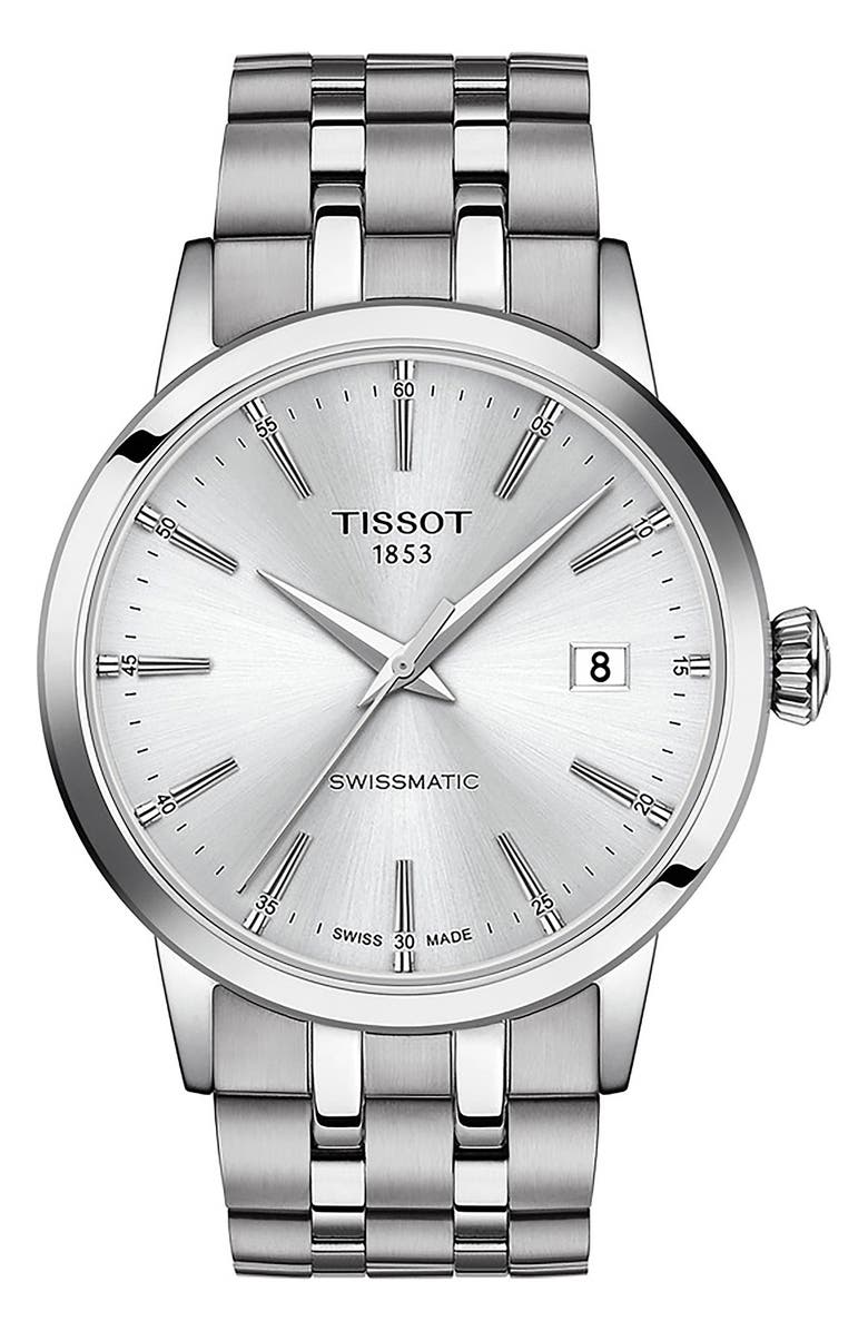 Tissot Classic Dream Automatic Bracelet Watch, 42mm | Nordstromrack