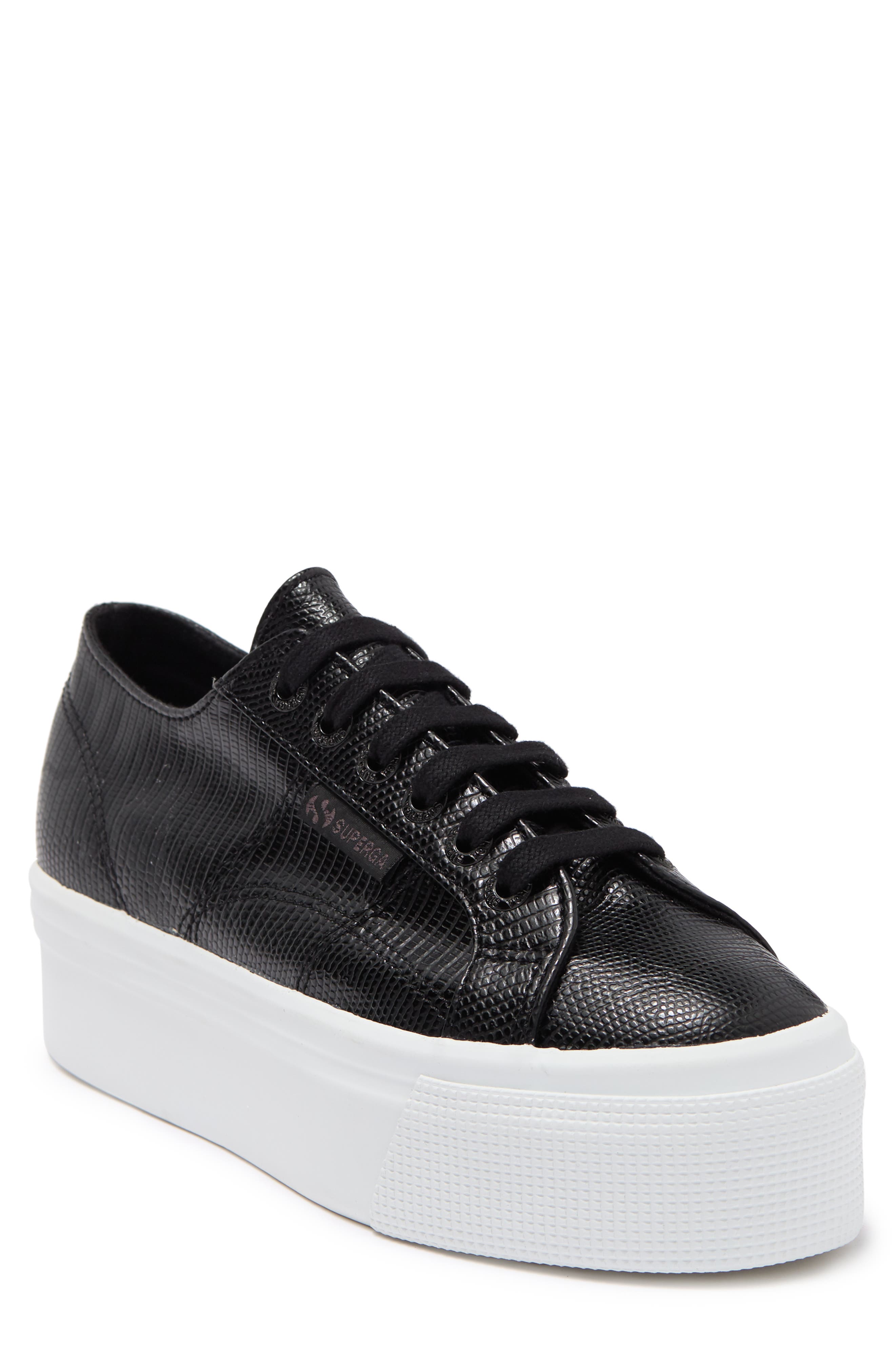 Superga Lizard Embossed Platform Sneaker (Women) | Nordstromrack
