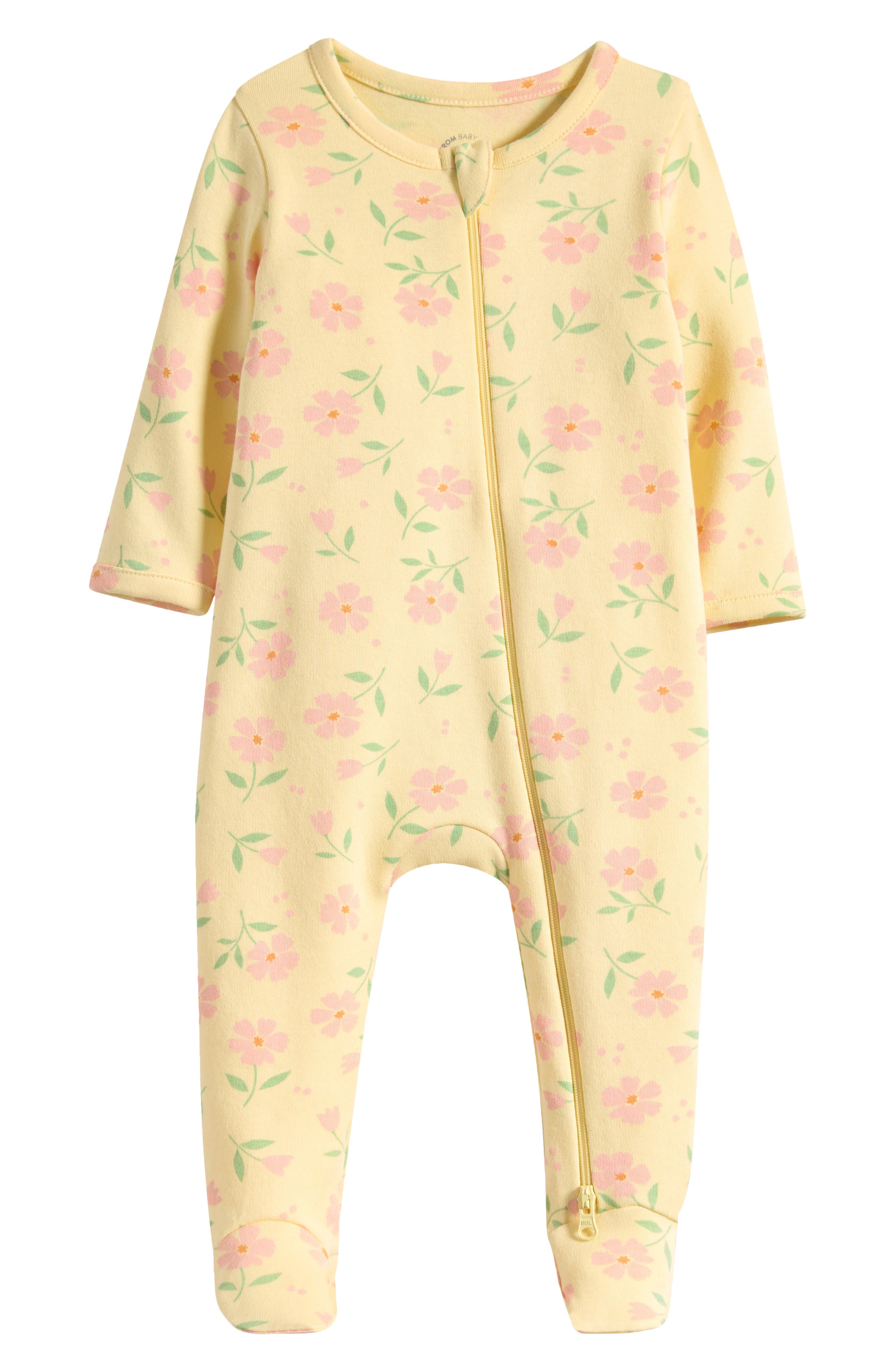 Print Cotton Footie Romper (Women) | Nordstromrack