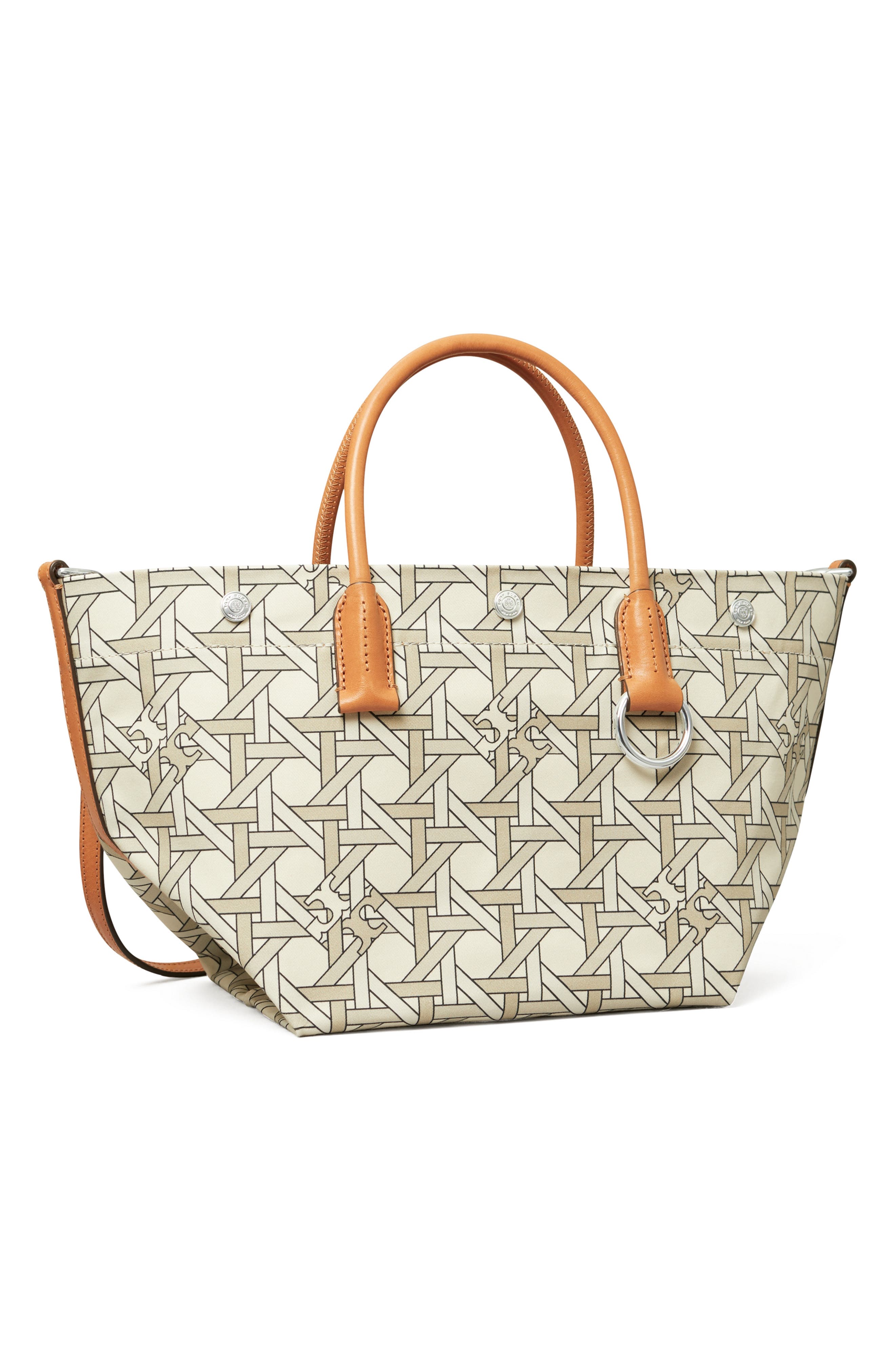Tory Burch Small Canvas Basketweave Tote | Nordstromrack