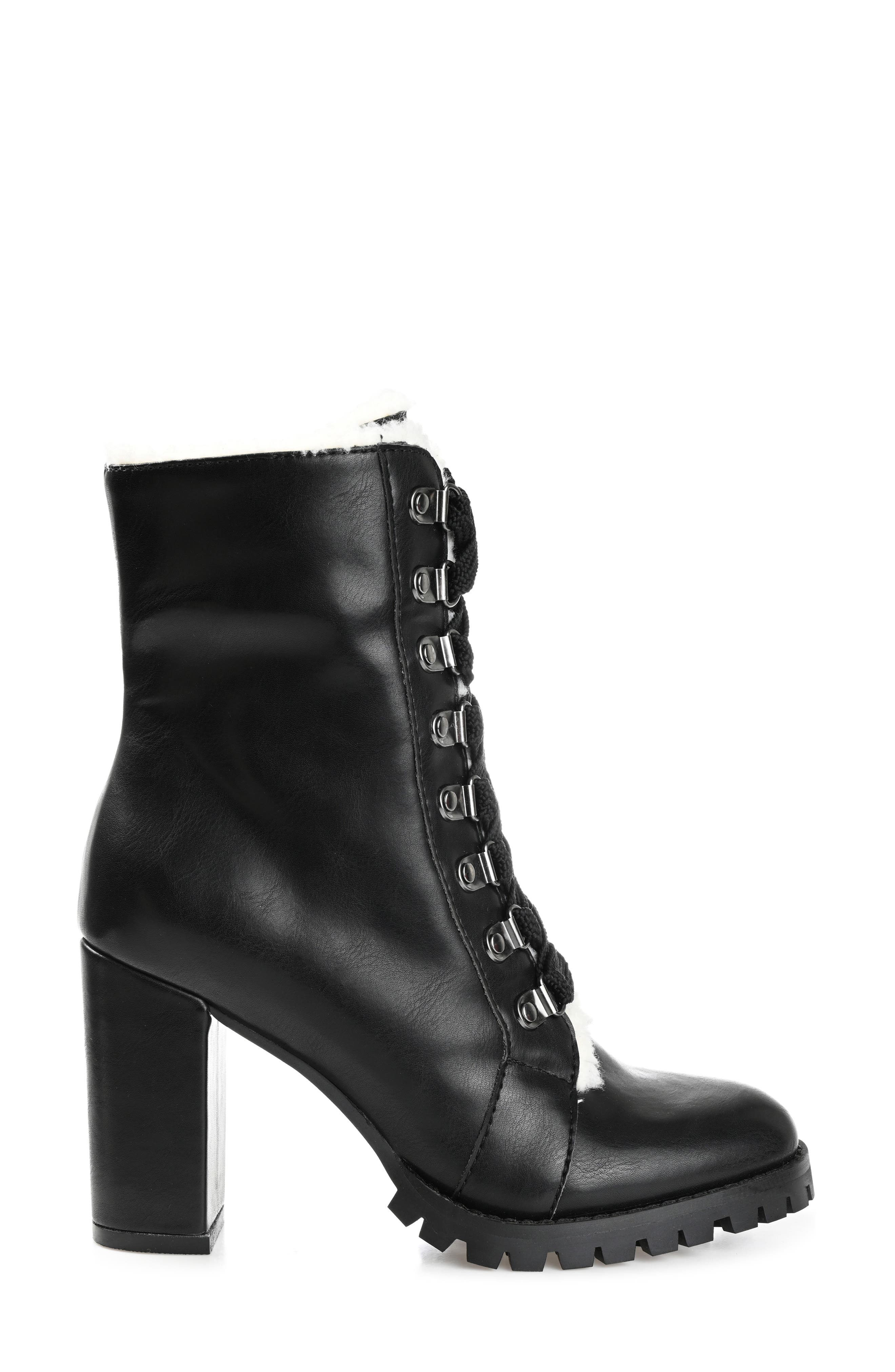 Journee Collection Fauna Tru Comfort Foam Faux Shearling Bootie (Women ...