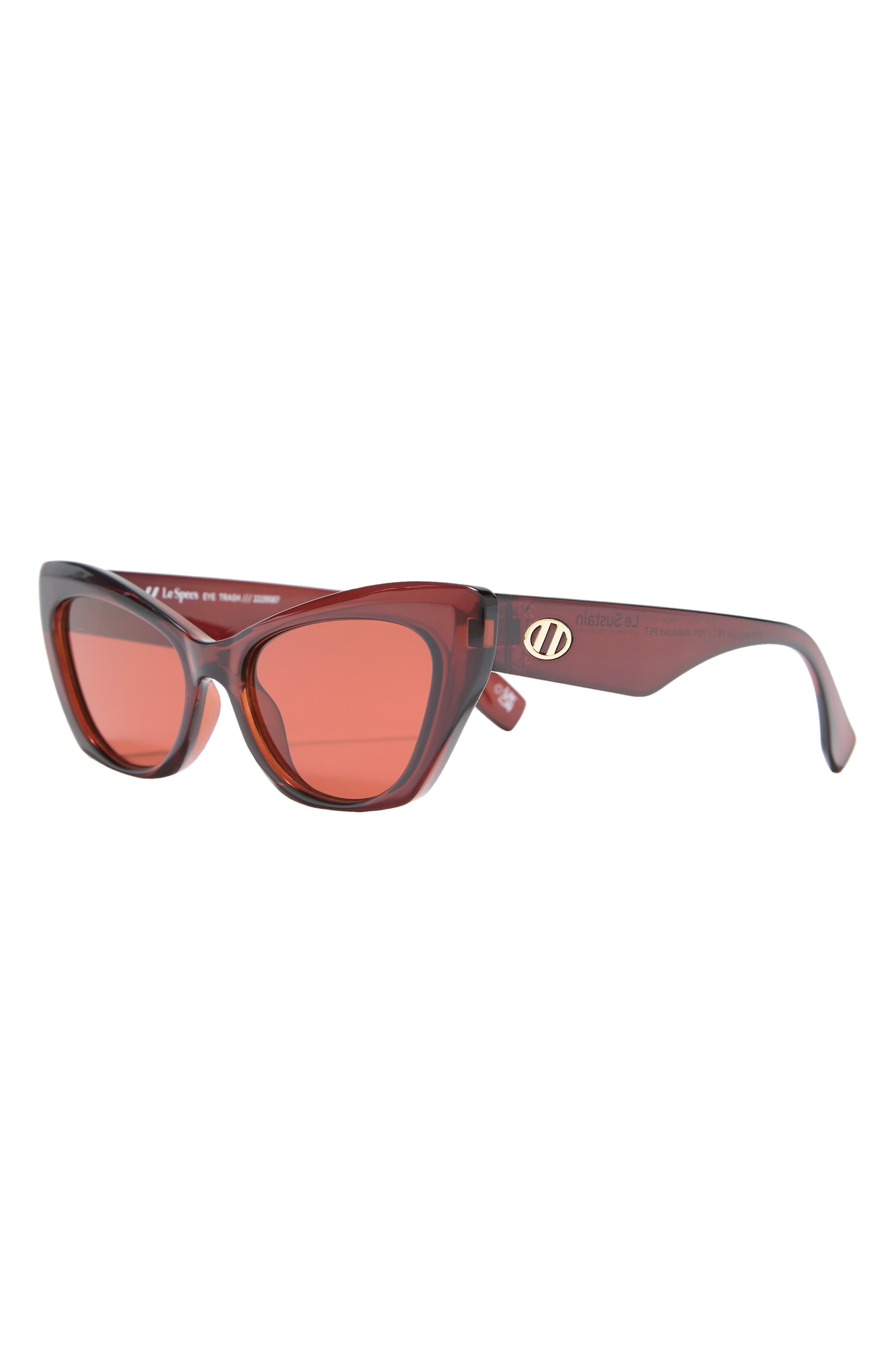 Le Specs Eye Trash 53mm Cat Eye Sunglasses | Nordstromrack