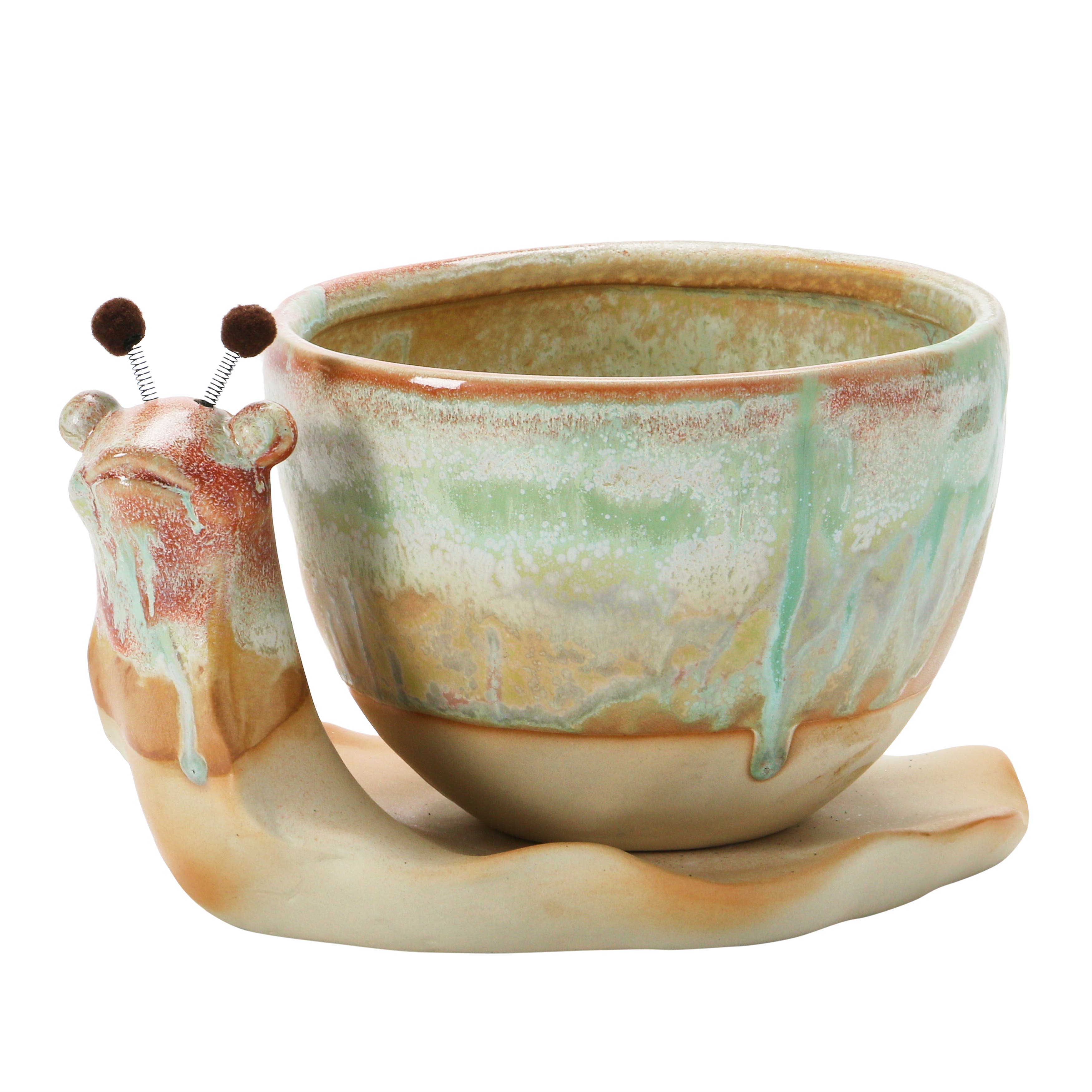 Storied Home Snail Planter with Reactive Glaze | Nordstrom