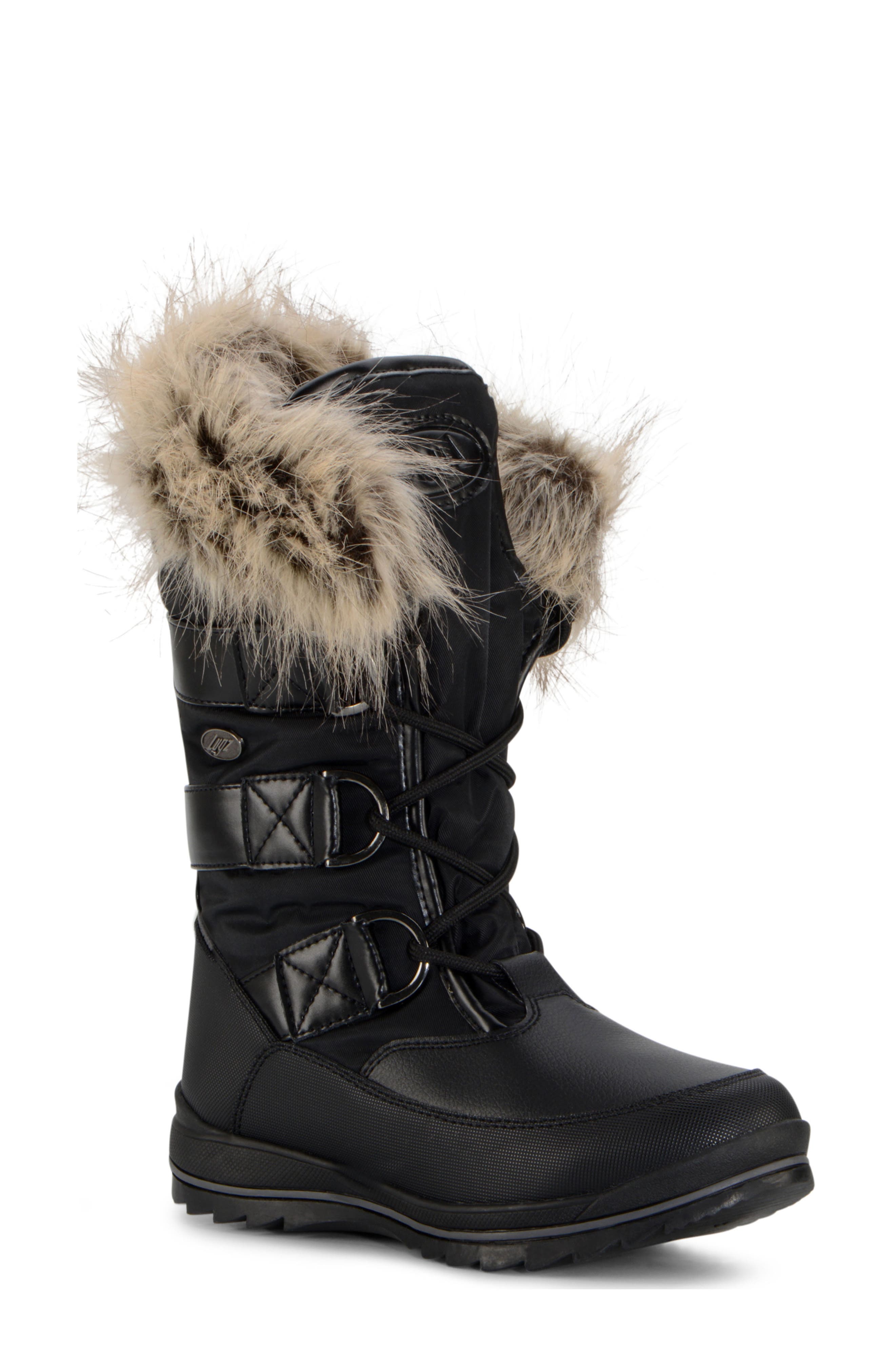 LUGZ Tundra Faux Fur Lug Sole Boot (Women) | Nordstromrack