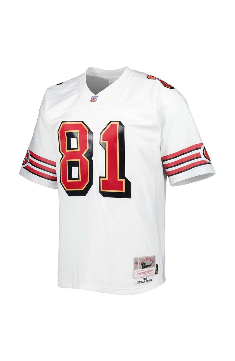 Mitchell & Ness Men's Mitchell & Ness Terrell Owens White San Francisco ...