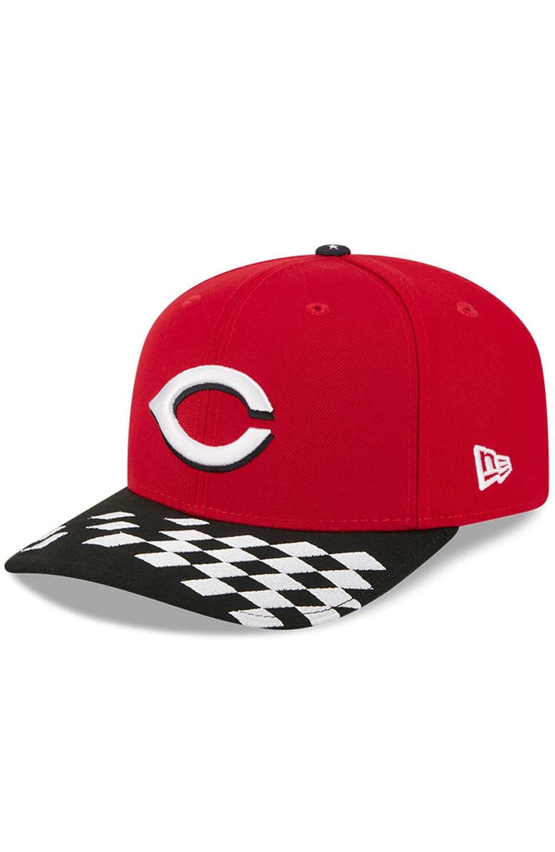 New Era Men's New Era Red/Black Cincinnati Reds 2025 MLB Speedway ...