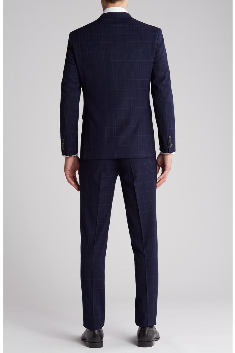Plaid Trim Fit Notch Lapel Two-Piece Suit (Men) | Nordstromrack