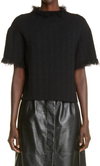 Proenza Schouler Frayed Edge Sweater | Nordstrom