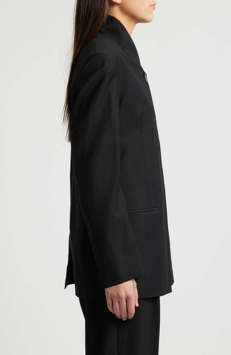 COS Stand Collar Wool Blazer | Nordstromrack