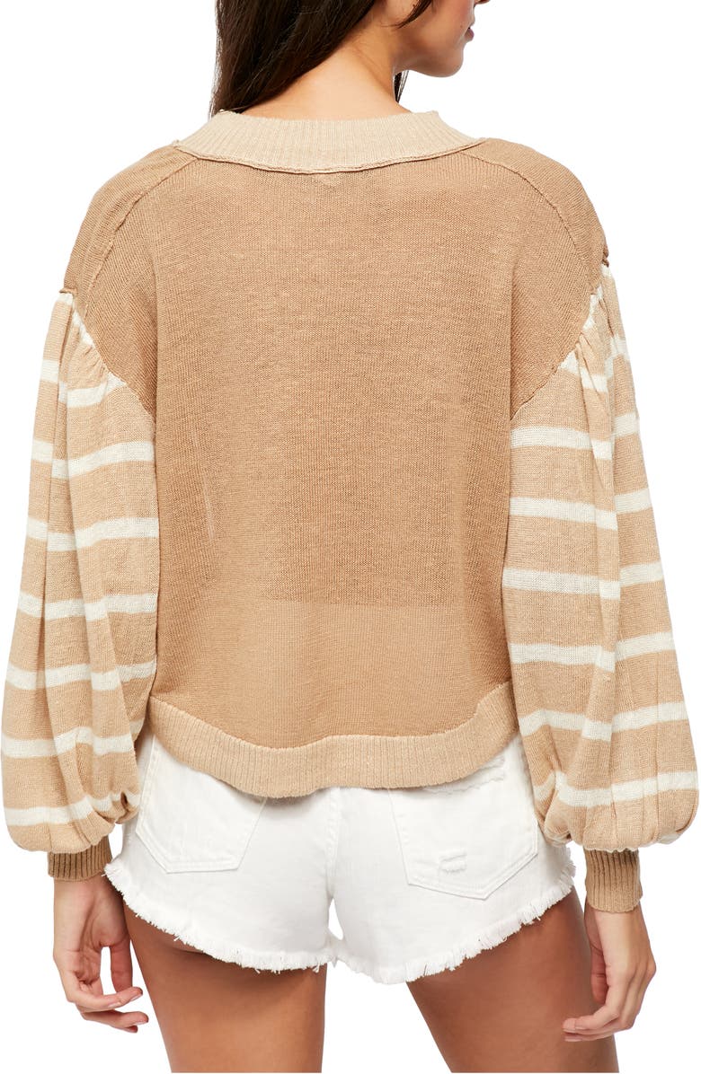 Free People Between The Lines Stripe Sweater | Nordstromrack