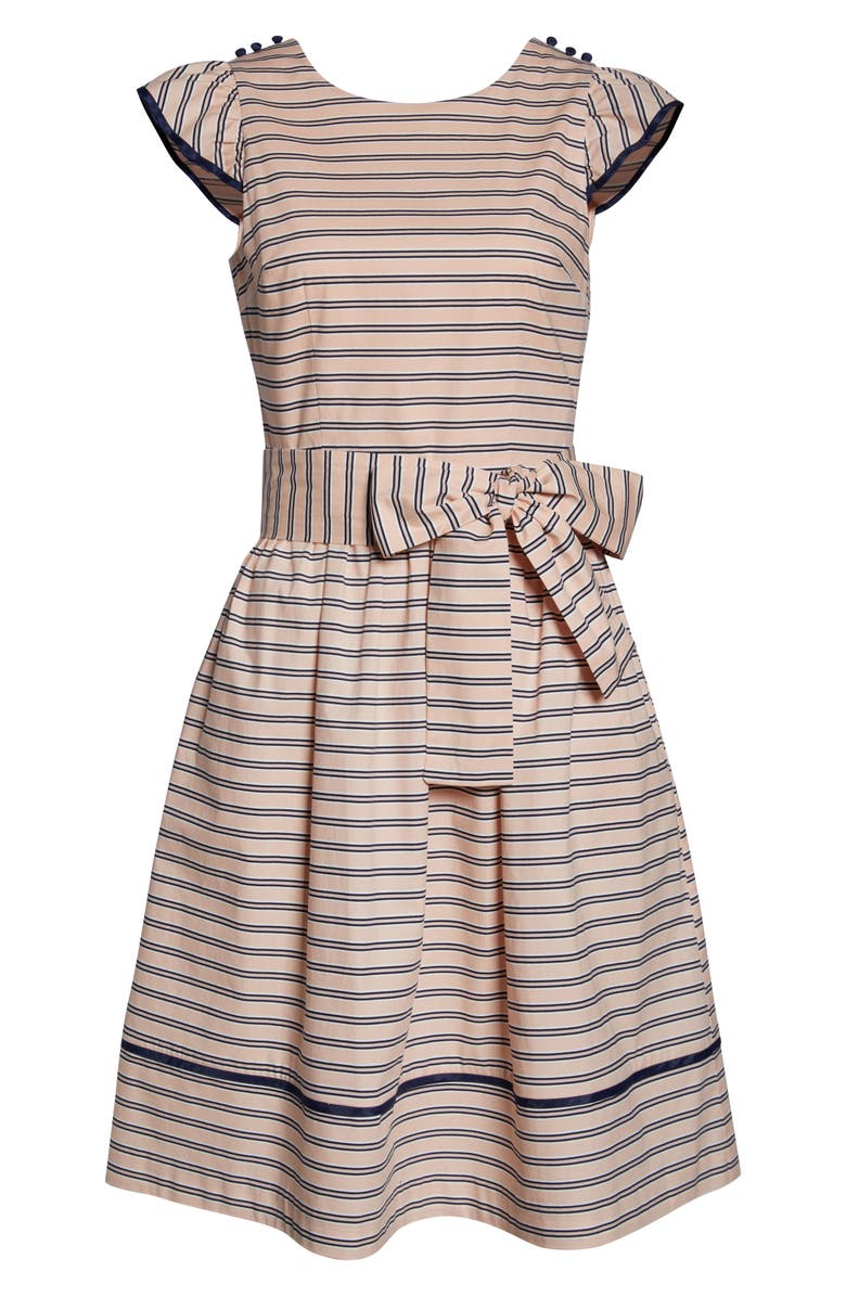 1901 Stripe Fit & Flare Dress | Nordstromrack