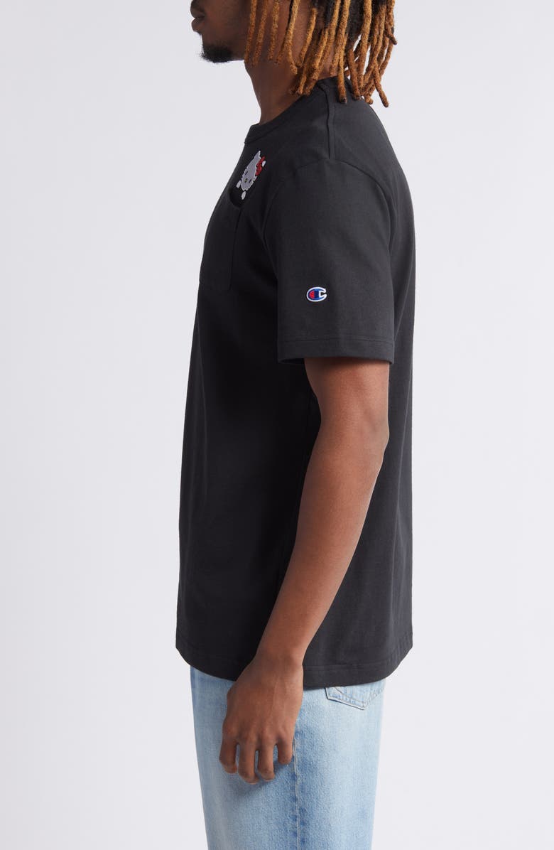 Champion x Sanrio Hello Kitty® 50th Anniversary Embroidered Pocket T ...