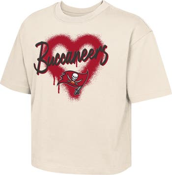 Outerstuff Girl's Youth Outerstuff Cream Tampa Bay Buccaneers Spray ...