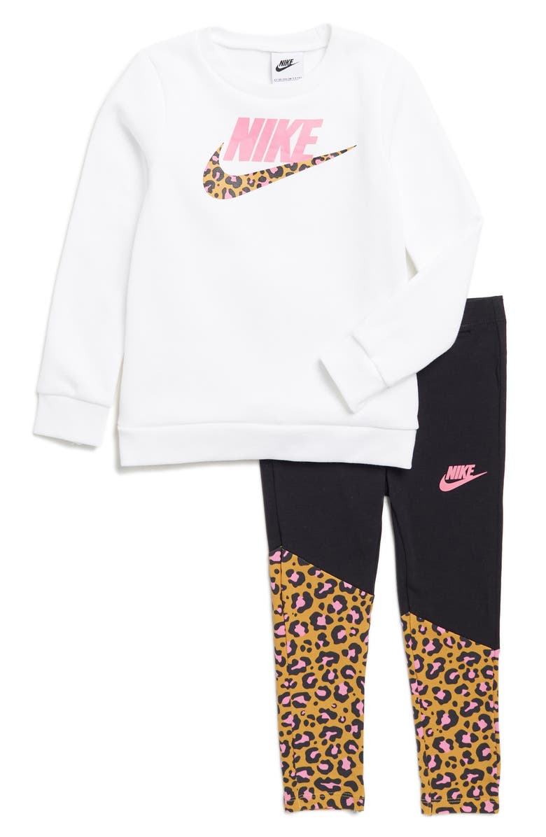 Nike Kids' Check Meowt Sweatshirt & Leggings | Nordstromrack