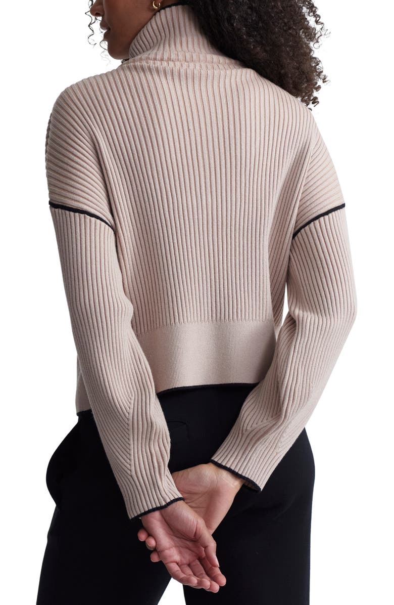 Varley Carmen Rib Knit Zip-Up Cardigan | Nordstrom