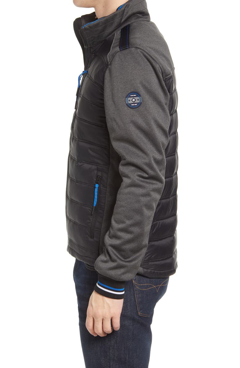 Point Zero Quilted Mixed Media Jacket | Nordstromrack