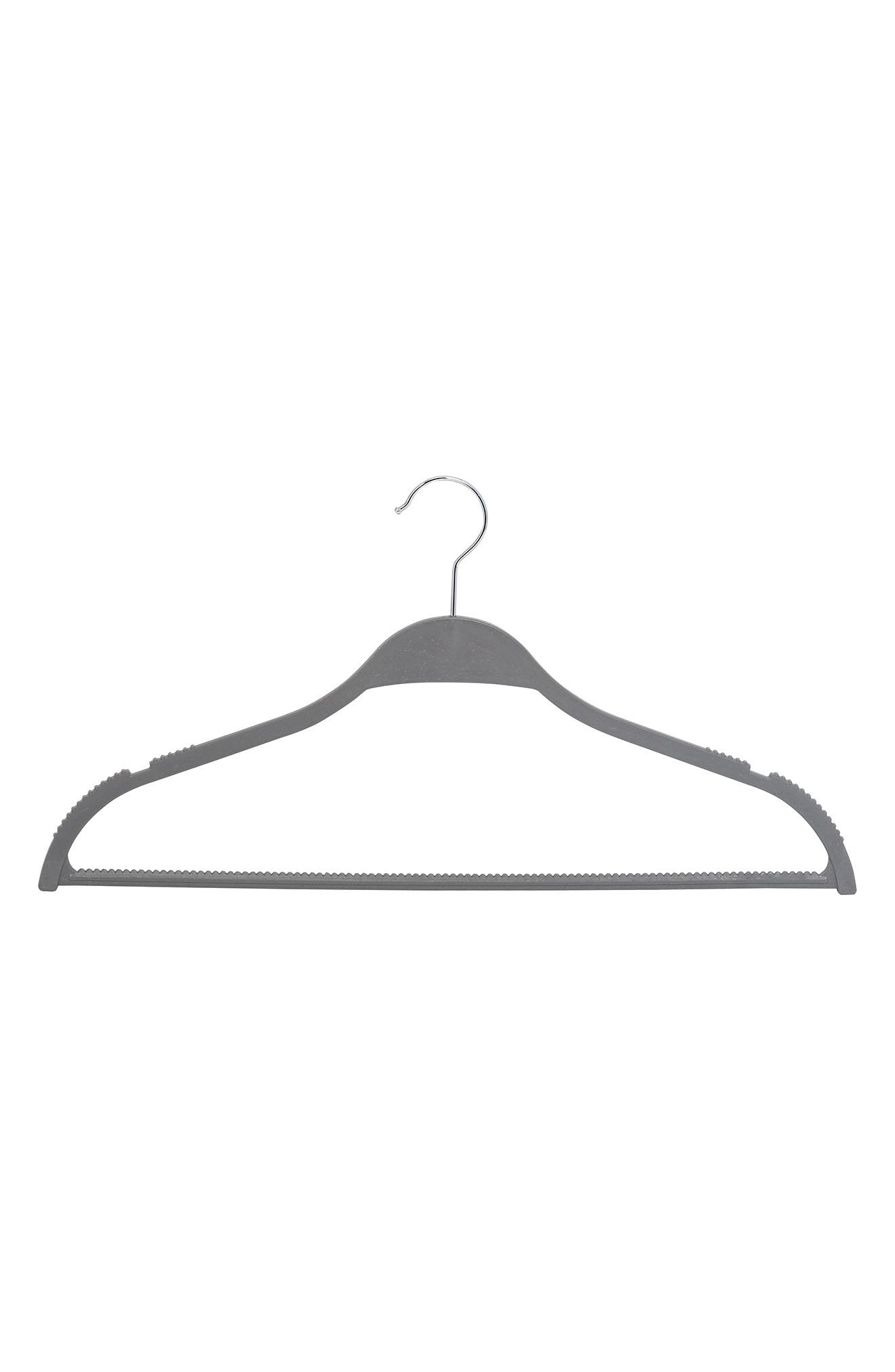 HONEY-CAN-DO Natural Wheat Husk Slim Hangers, Gray, 25-Pack | Nordstromrack