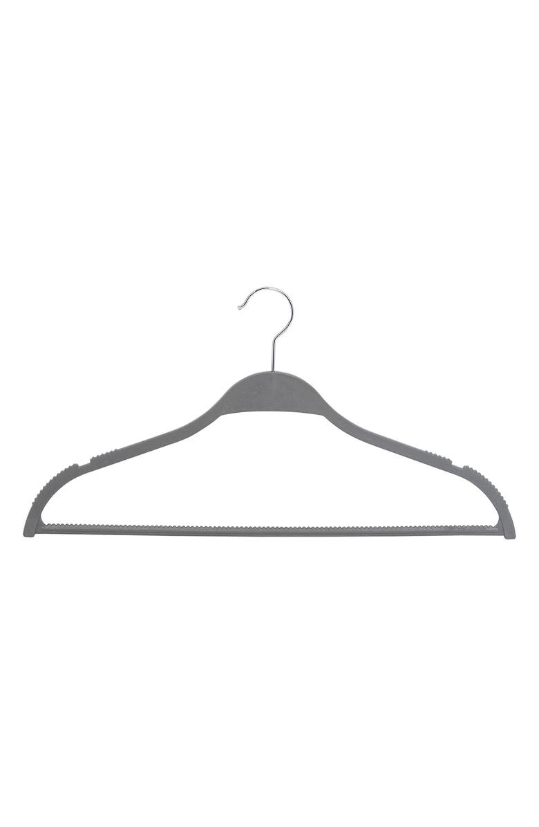 HONEY-CAN-DO Natural Wheat Husk Slim Hangers, Gray, 25-Pack | Nordstromrack