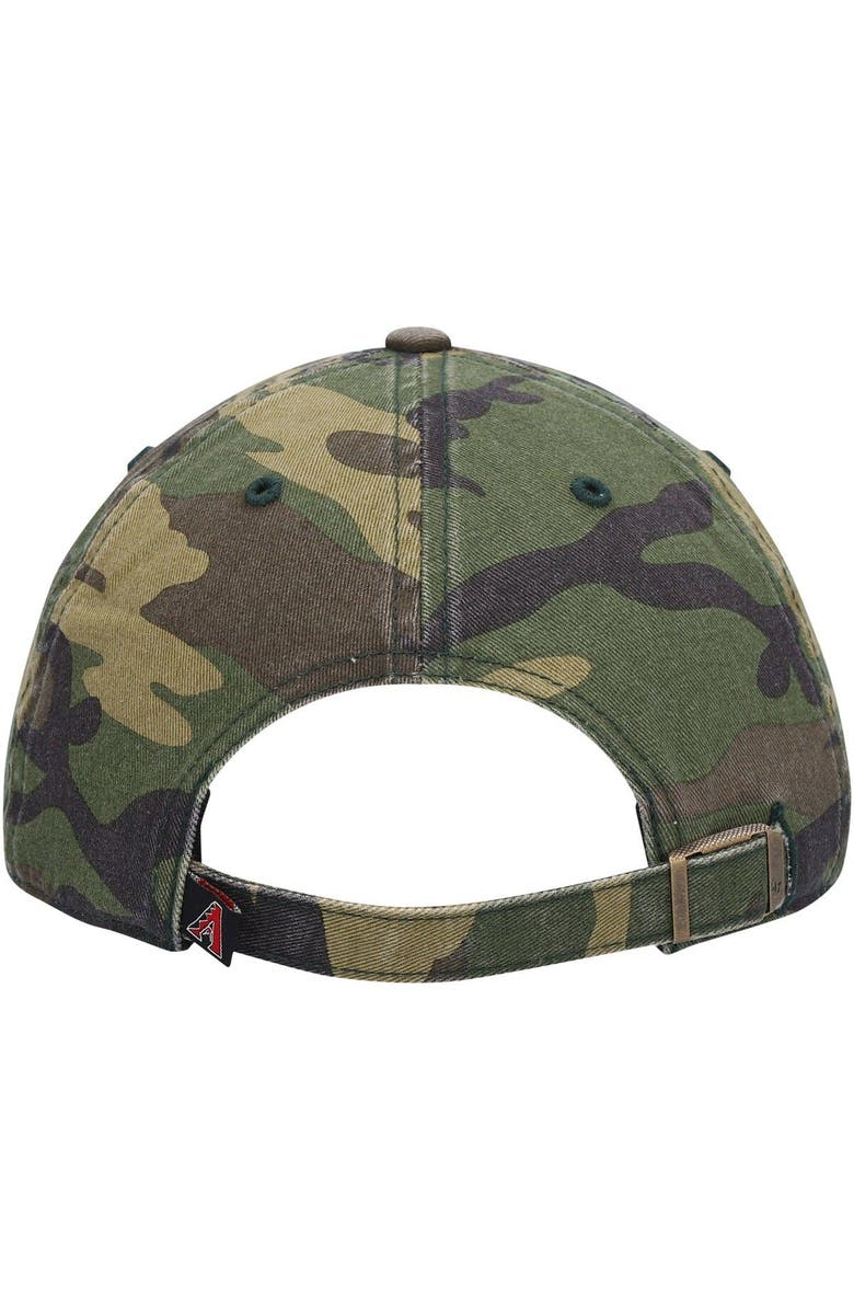 '47 Men's '47 Camo Arizona Diamondbacks Team Clean Up Adjustable Hat ...