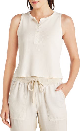 Splendid Bethany Thermal Henley Tank | Nordstrom