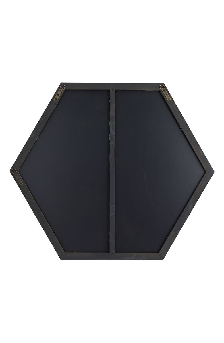 VIVIAN LUNE HOME Gold Wood Hexagon Wall Mirror | Nordstromrack