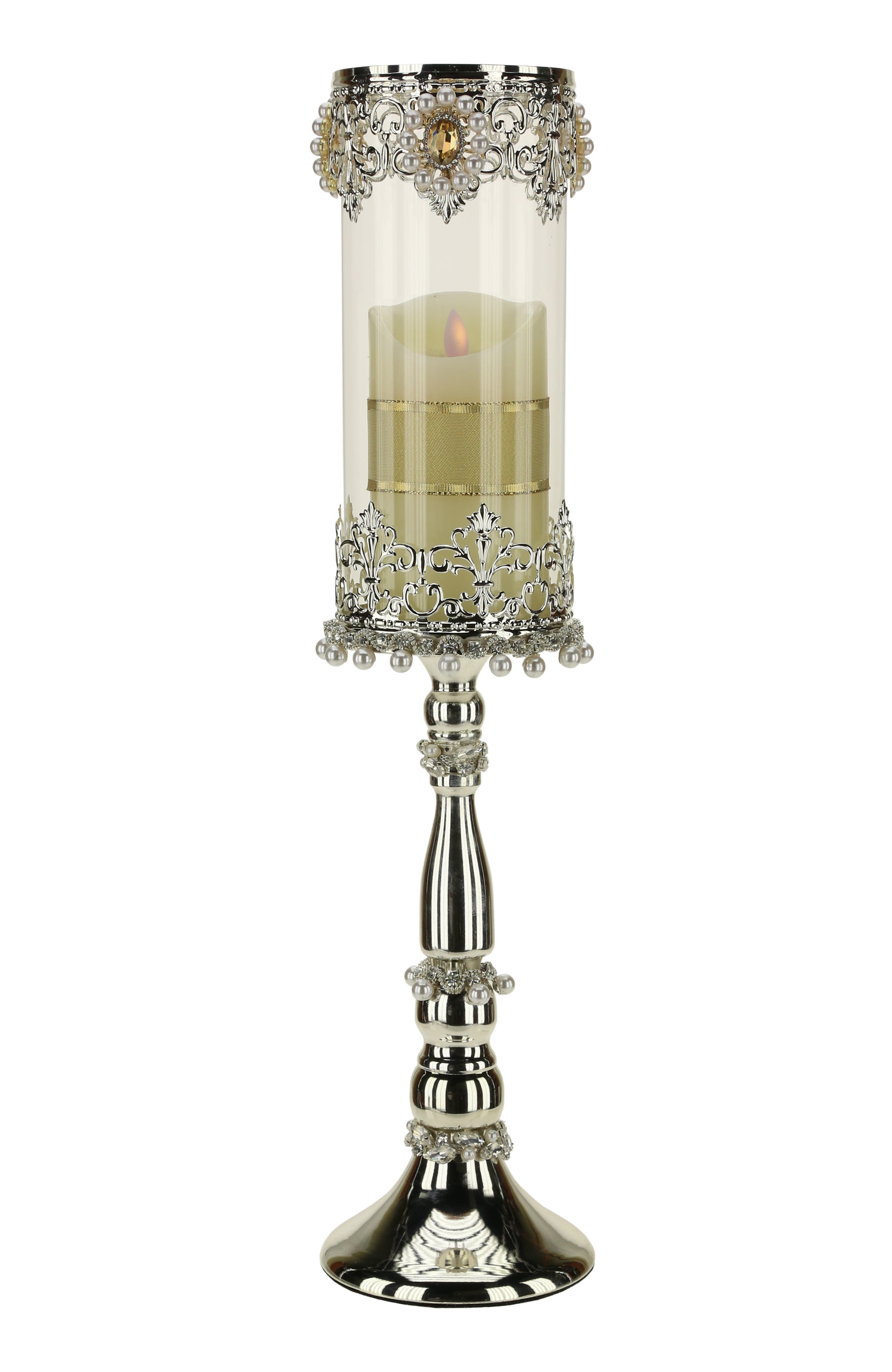 Mark Roberts Jeweled Hurricane Pillarholder, Large | Nordstrom