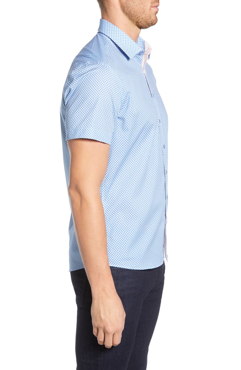 Stone Rose Dotted Short Sleeve Regular Fit Shirt | Nordstromrack