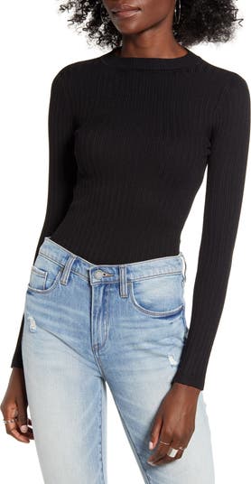 Love By Design Skivvy Ribbed Sweater | Nordstrom