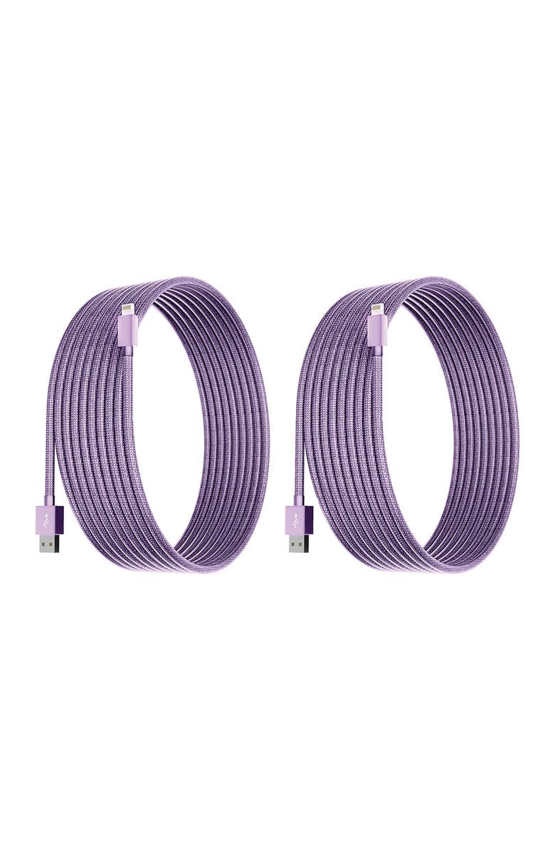 The Posh Tech Light Purple 6 Ft Apple Certified Charge N Sync Lightning ...