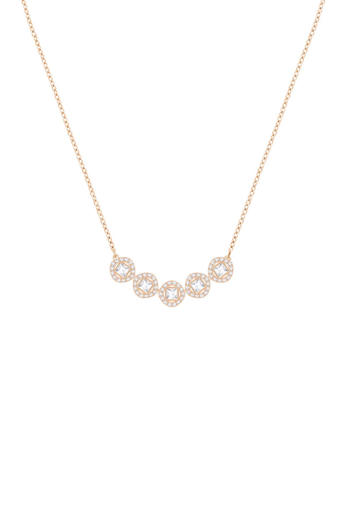 Swarovski Angelic Square Crystal Frontal Necklace | Nordstromrack