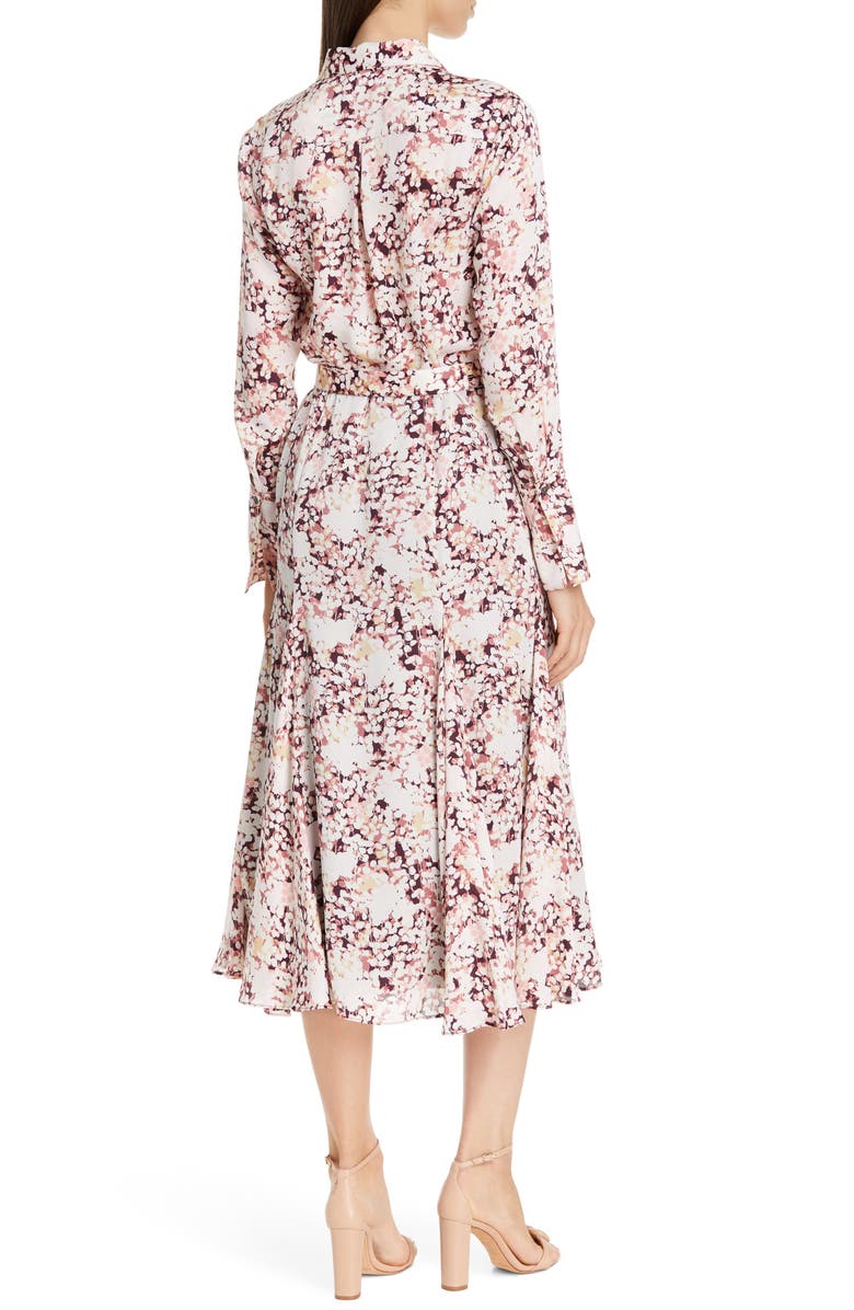 Equipment Bancort Long Sleeve Flared Hem Shirtdress | Nordstrom
