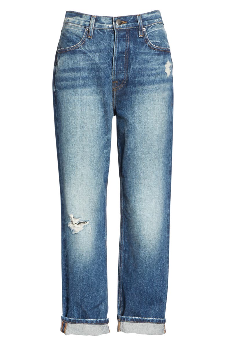 FRAME Le Pegged Cuffed Crop Jeans | Nordstrom