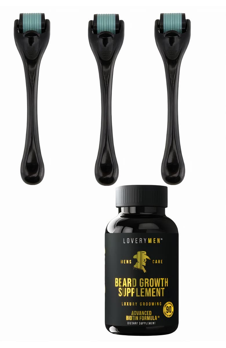 Lovery Hair Rejuvenation Set with Biotin Hair Boost Supplement & Micro ...