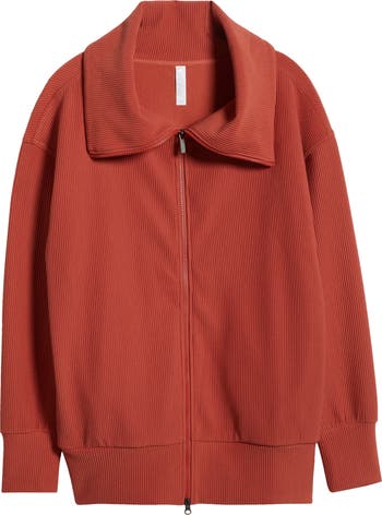 Zella Ottoman Rib Zip Jacket | Nordstromrack