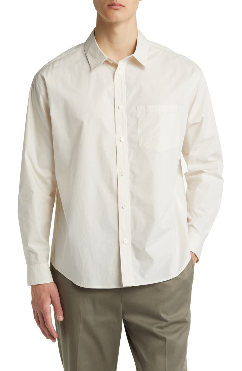 FRAME Organic Cotton Button-Up Shirt | Nordstromrack