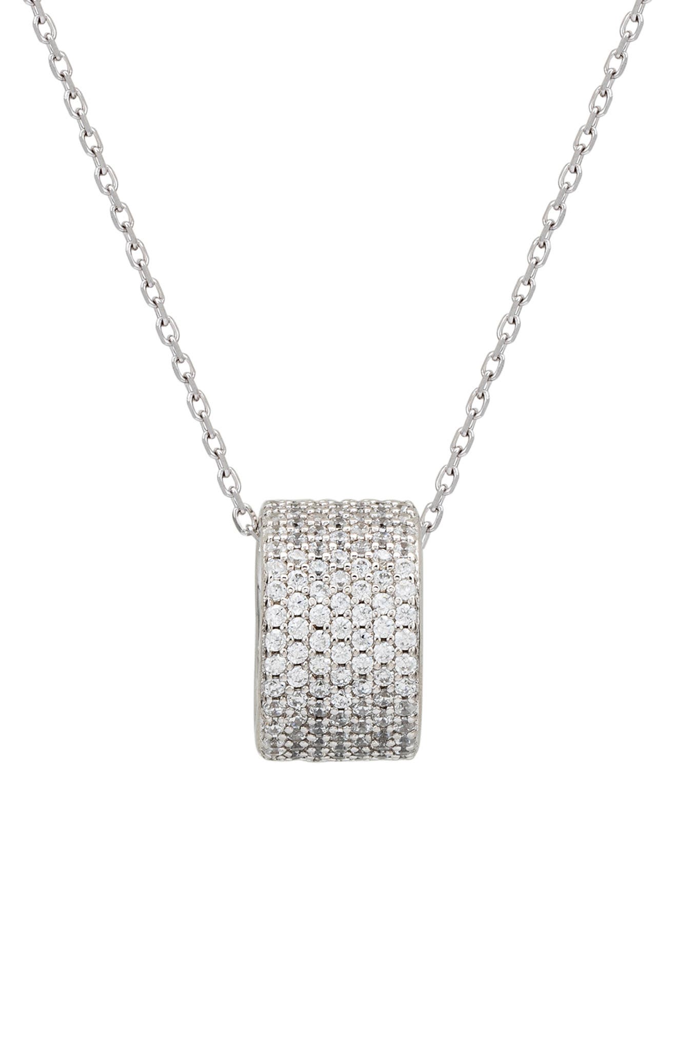 SUZY LEVIAN 14K Rose Gold Plated Sterling Silver Pavé Cubic Zirconia ...