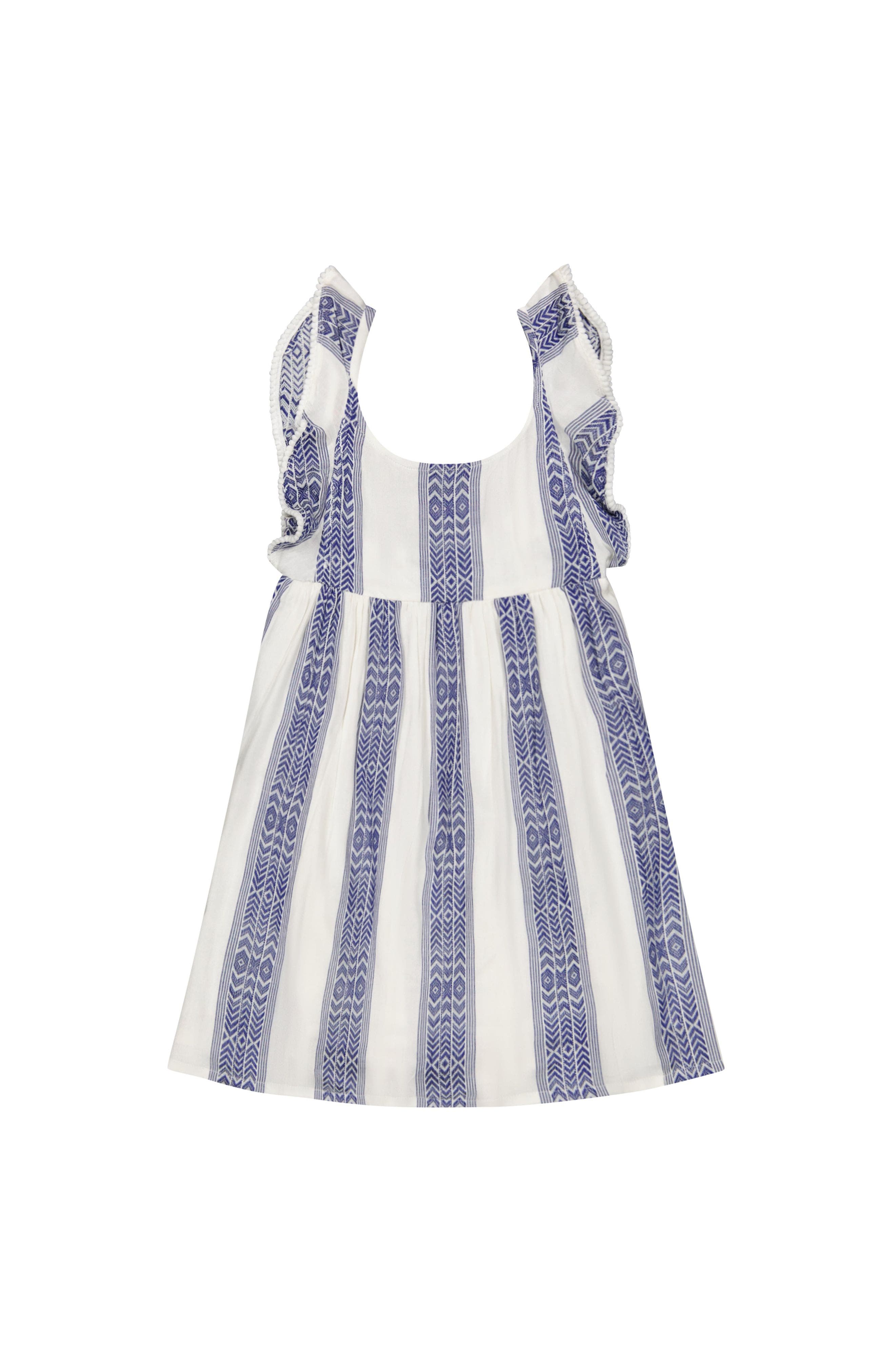 Mer St. Barth Daphne Flutter Sleeve Dress | Nordstrom