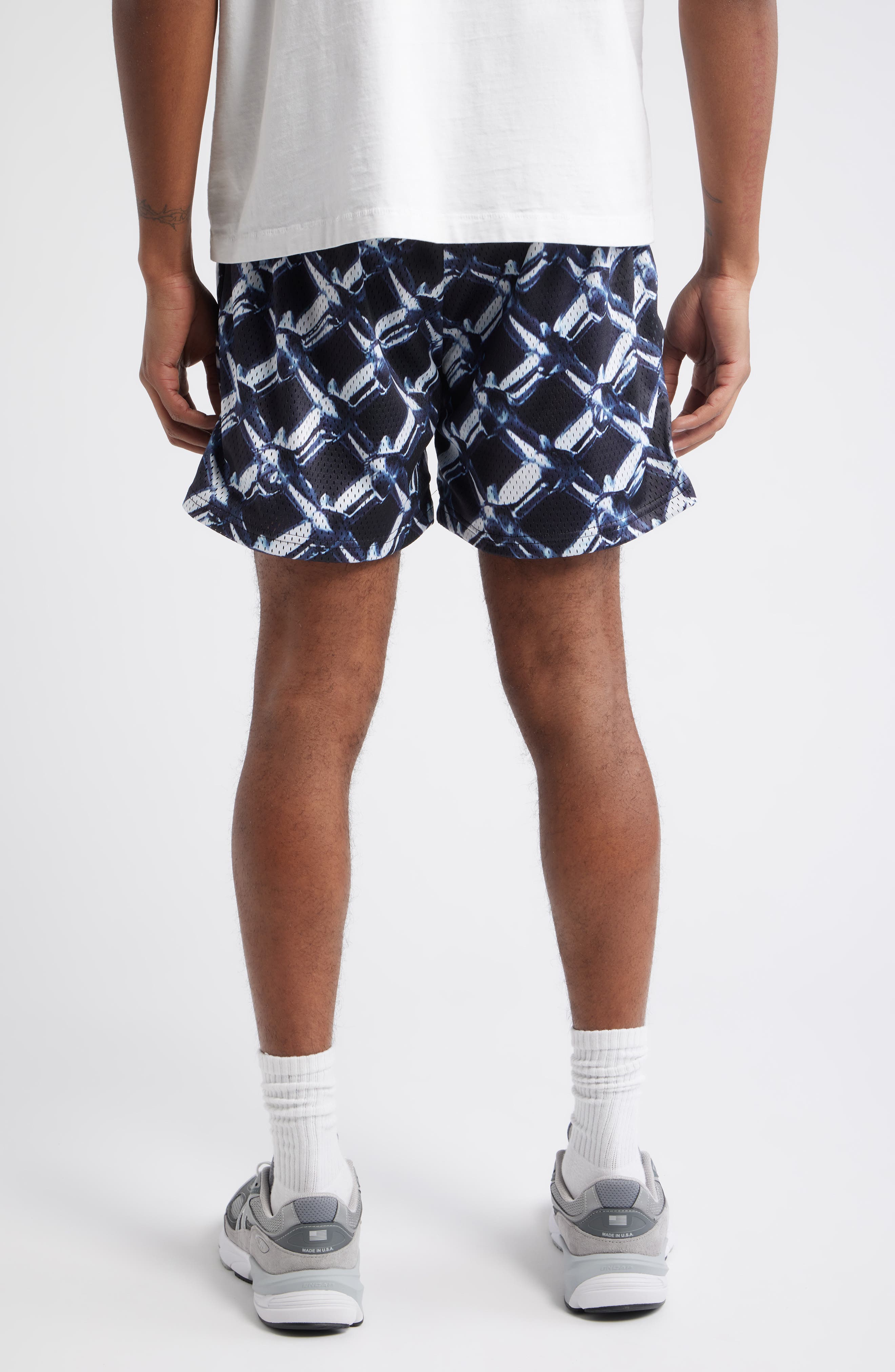 OVERTIME Chrometeam Metal Mesh Basketball Shorts | Nordstrom